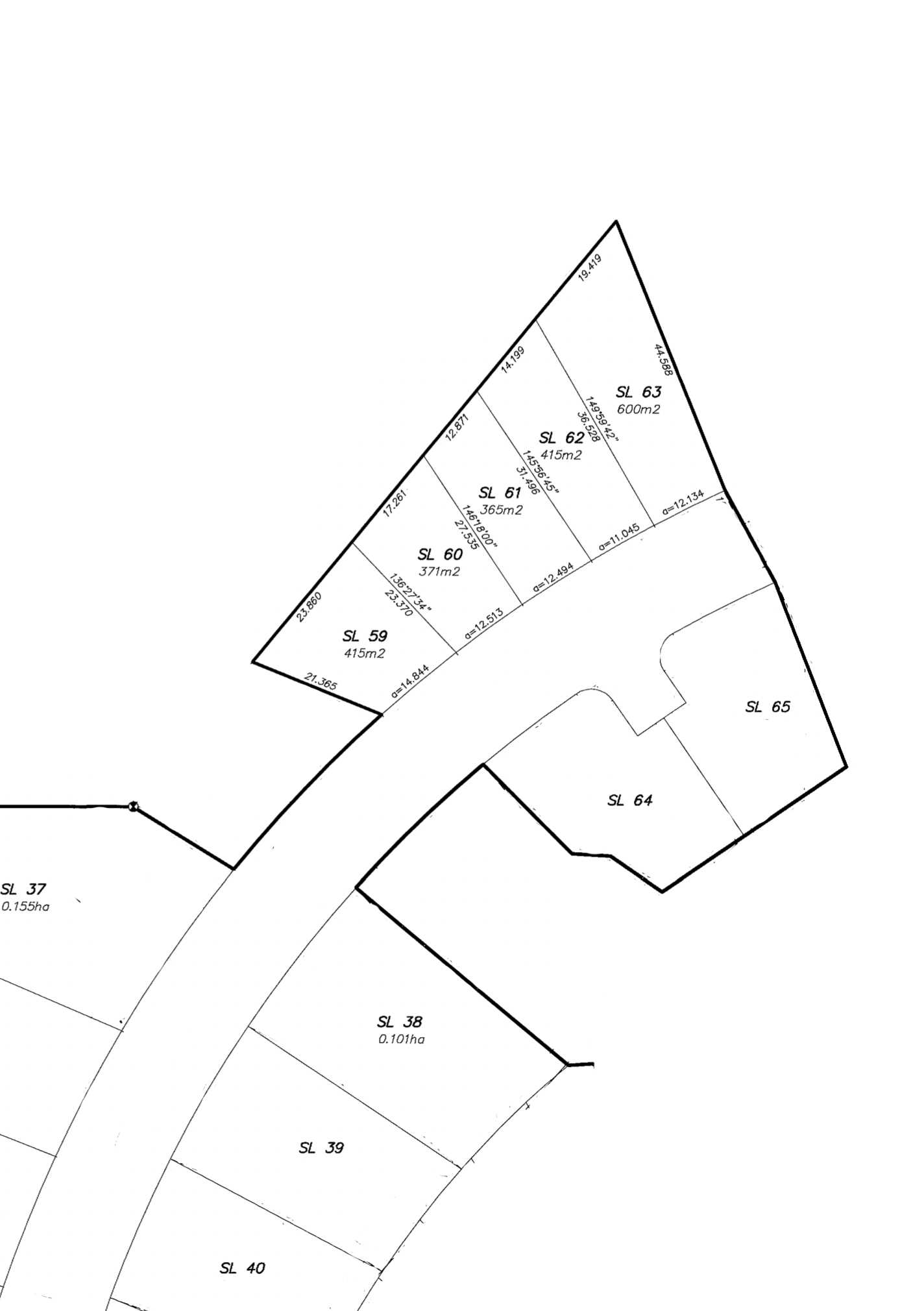 Strata Lot Plan Simplified Bear Paw - Rainbow Whistler