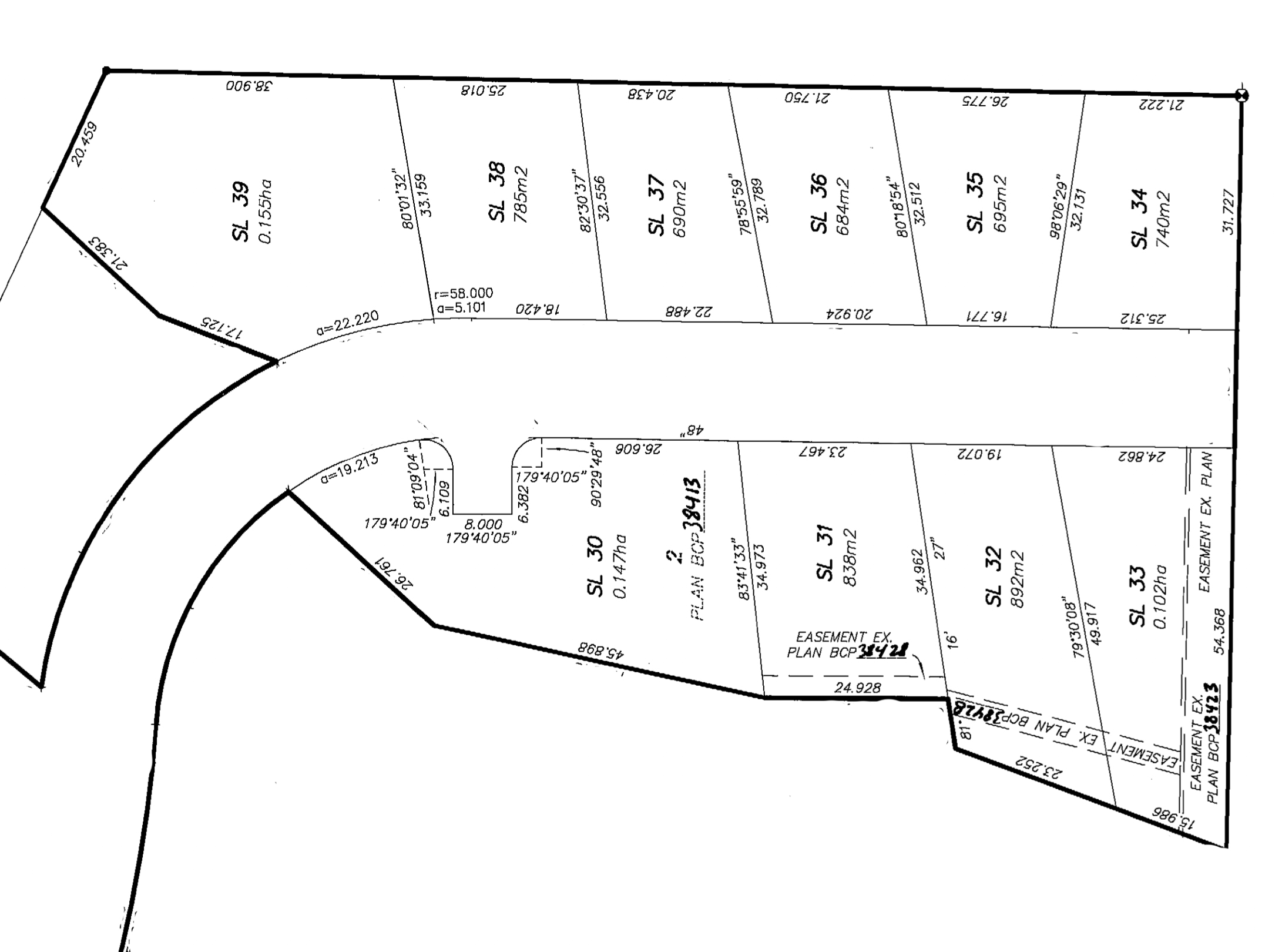 Strata Lot Plan Simplified Ski Jump Rise - Rainbow Whistler